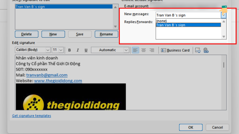 Cách tạo và thêm chữ ký email tùy chỉnh trong Outlook đơn giản nhất (phiên bản tiếng anh) – BNIX ...